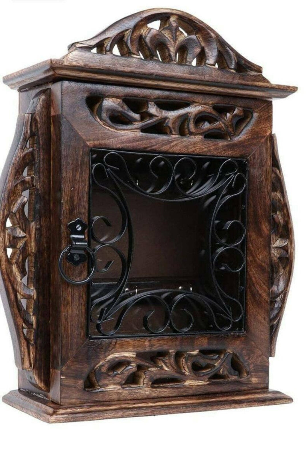 Wooden Almirah Key Holder Wall Mounted Decorative Key Box/key - Etsy