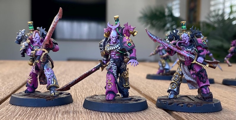 Emperors Children Painted Army Builder - *COMMISSION* - Warhammer 40k ...