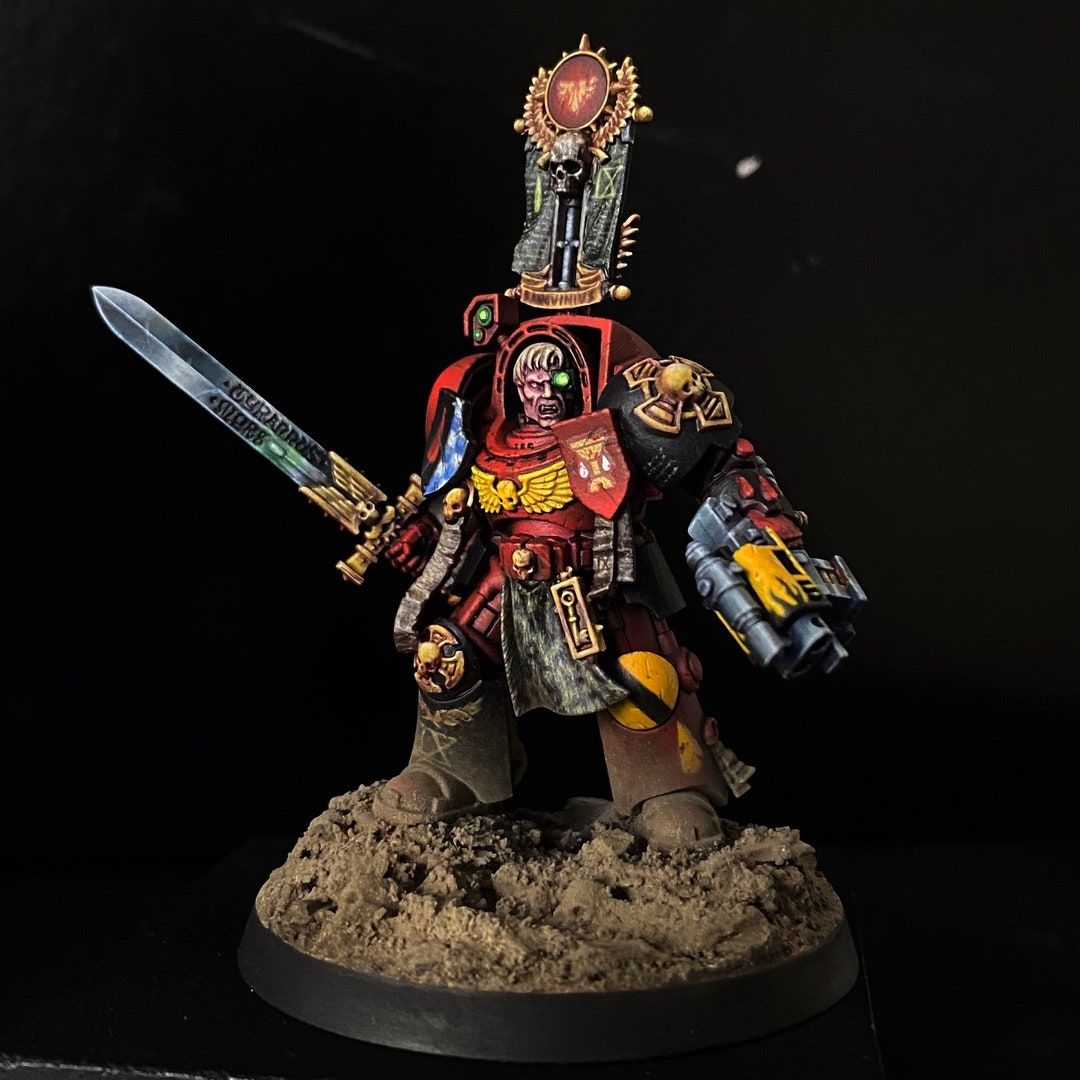 Custom Blood Angels Terminator Captain Warhammer 40,000 40k Space ...