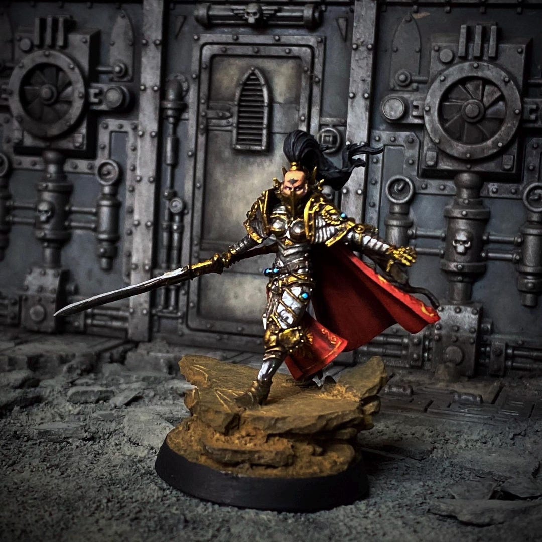 Jenetia Krole - Painted - Warhammer 30k Horus Heresy - Etsy