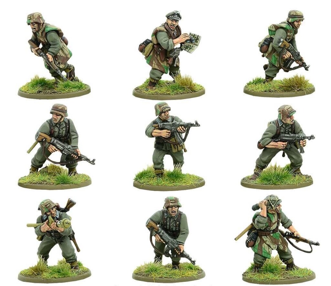 German Grenadiers/ss Painted Army Builder - *COMMISSION* - Warlord ...