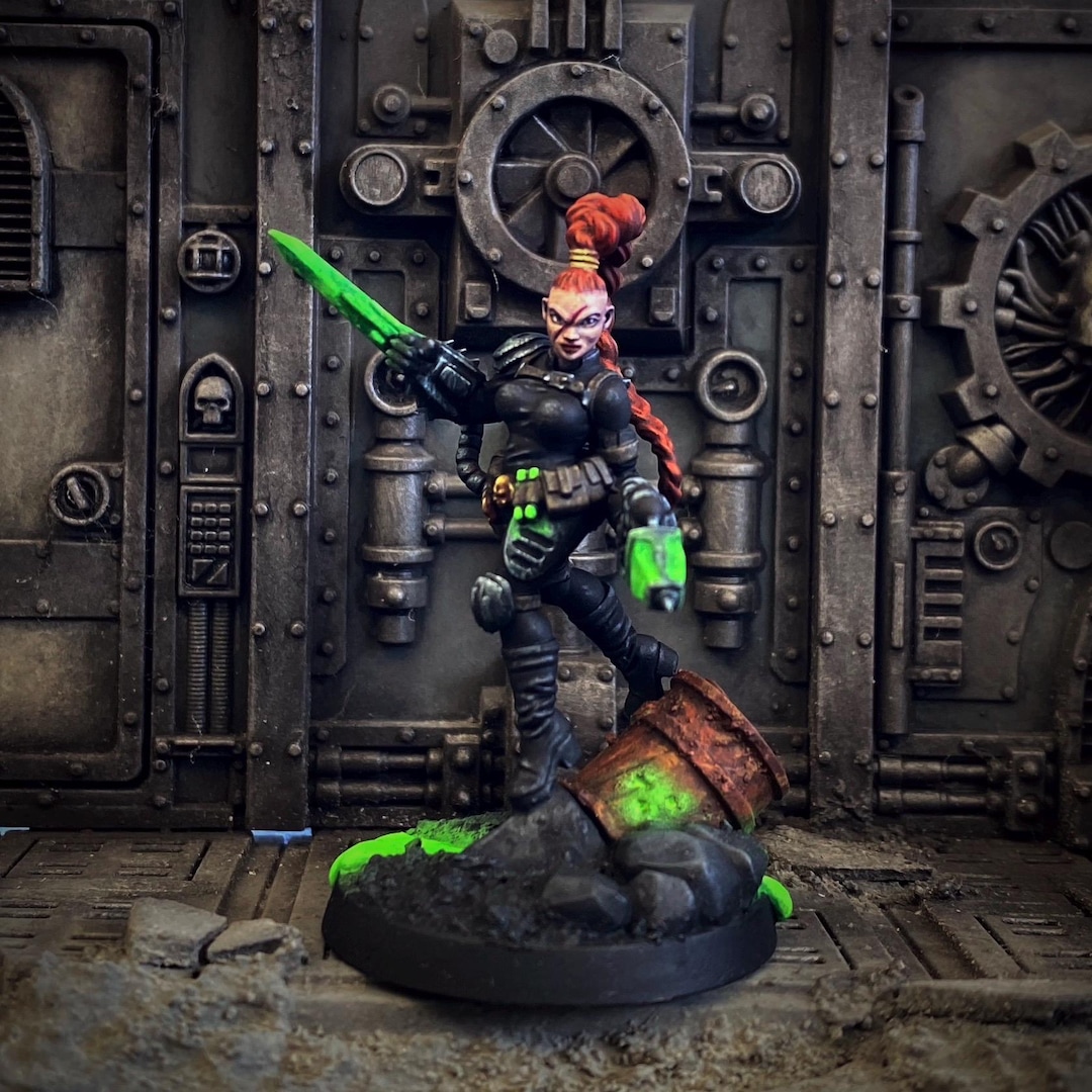 32mm Calidus Assassin Warhammer 40,000 40k Painted Inquisition Agents ...