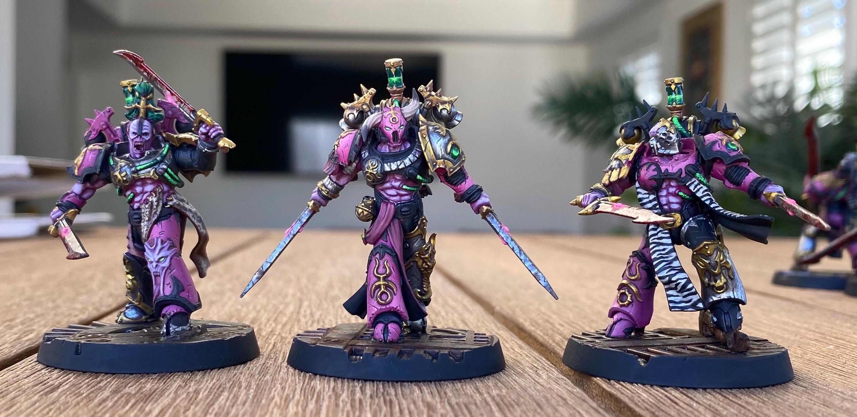 Emperors Children Painted Army Builder - *COMMISSION* - Warhammer 40k ...