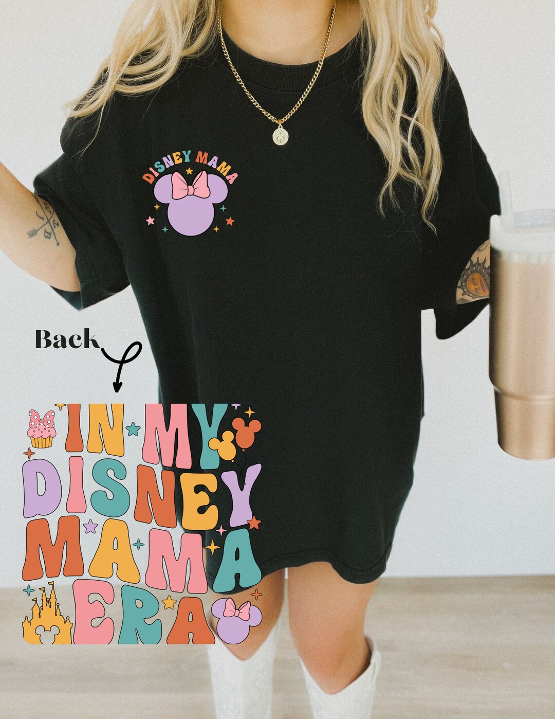 Disney Mama Era Pastel Front Back DTF Transfer/ Ready to Press - Etsy