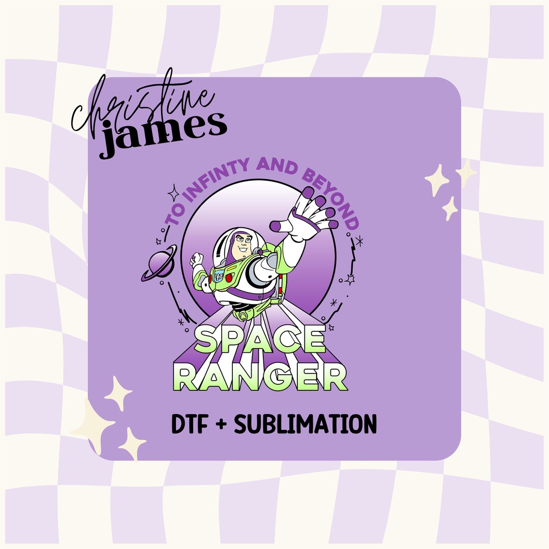 Disney Space Ranger DTF Sublimation Transfer / Ready to - Etsy