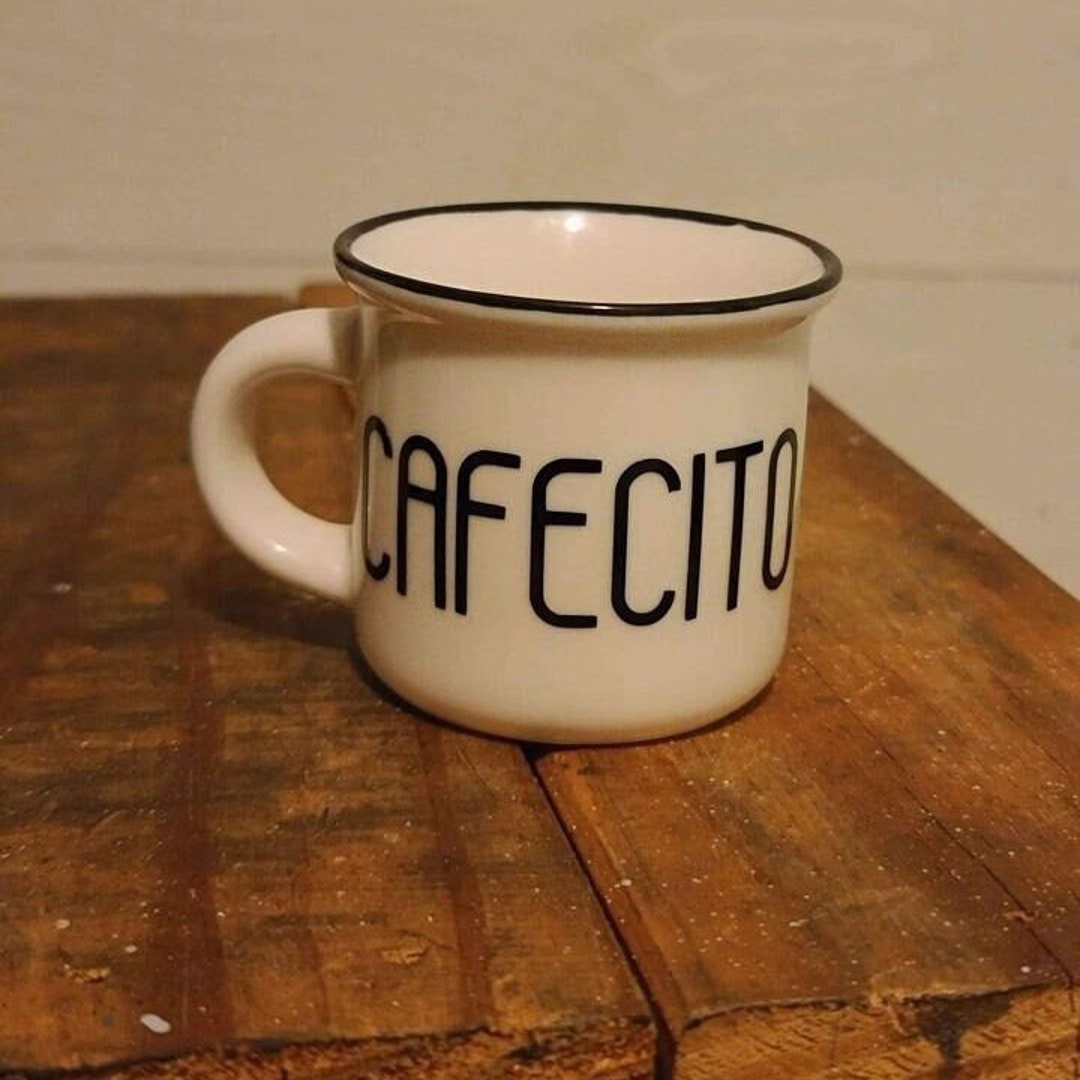 Mini Cafecito Mug customizable for Colada or Espresso - Etsy