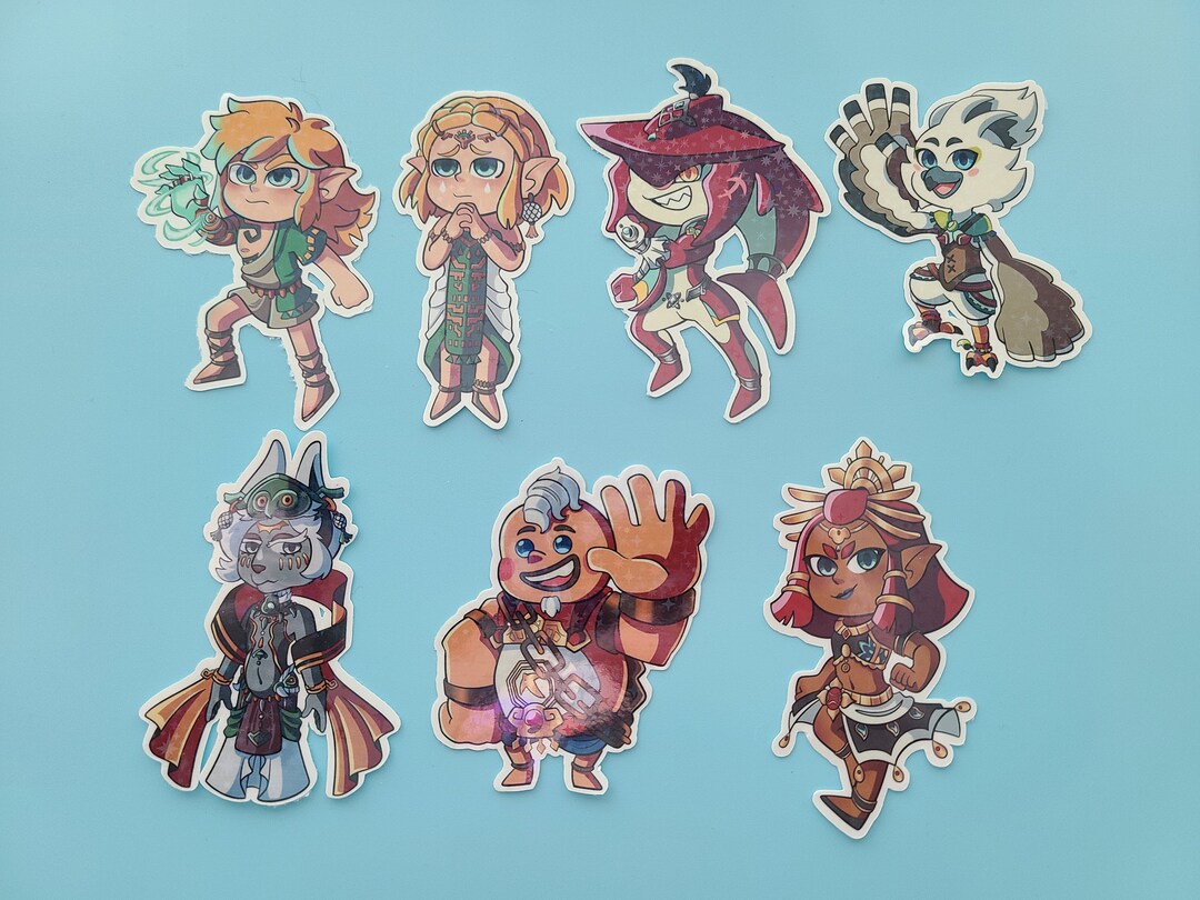 TOTK Holographic Sticker - Etsy