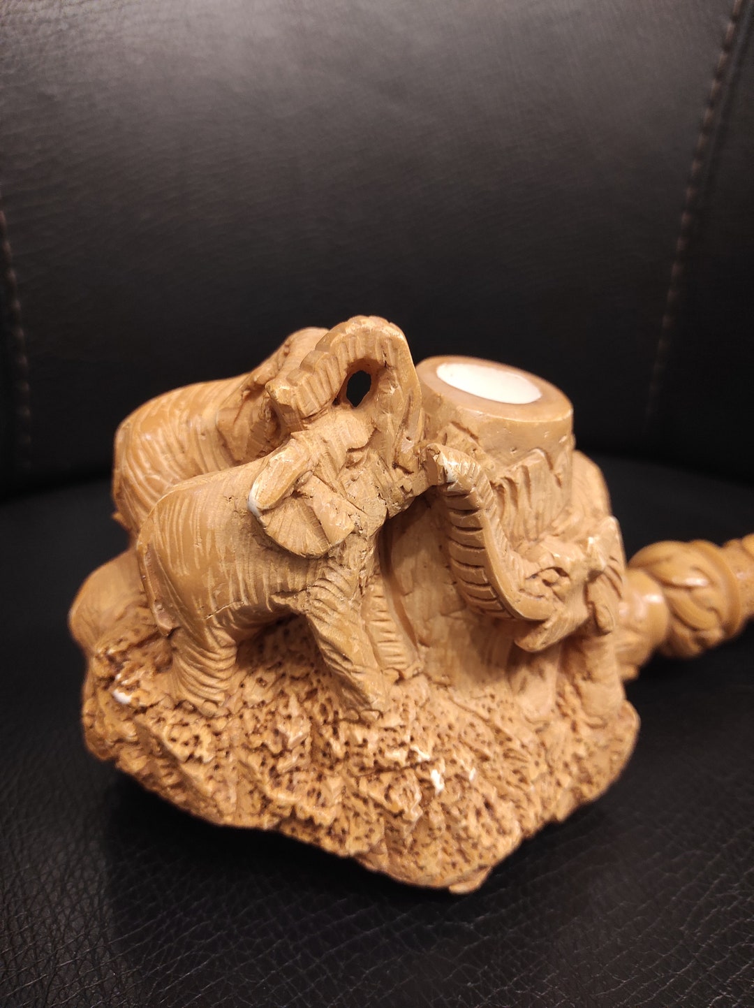 Elephants Meerschaum Pipe - Etsy