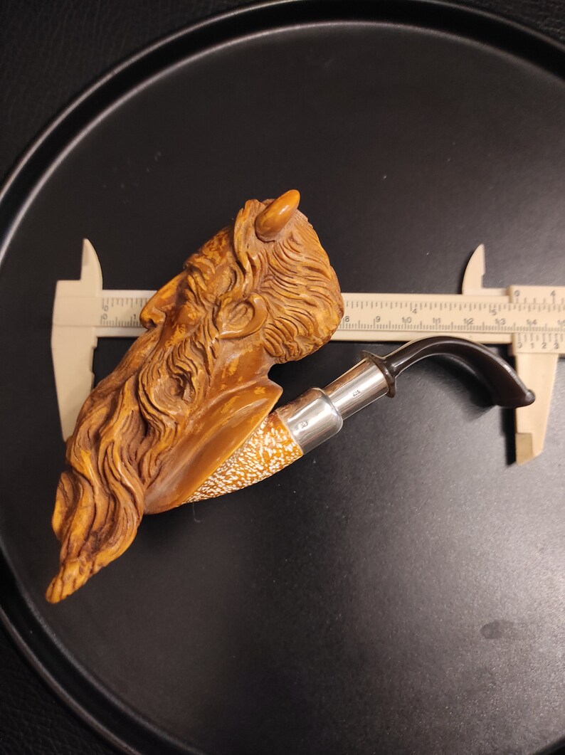 Michelangelo's Depiction of Moses Meerschaum Pipe - Etsy