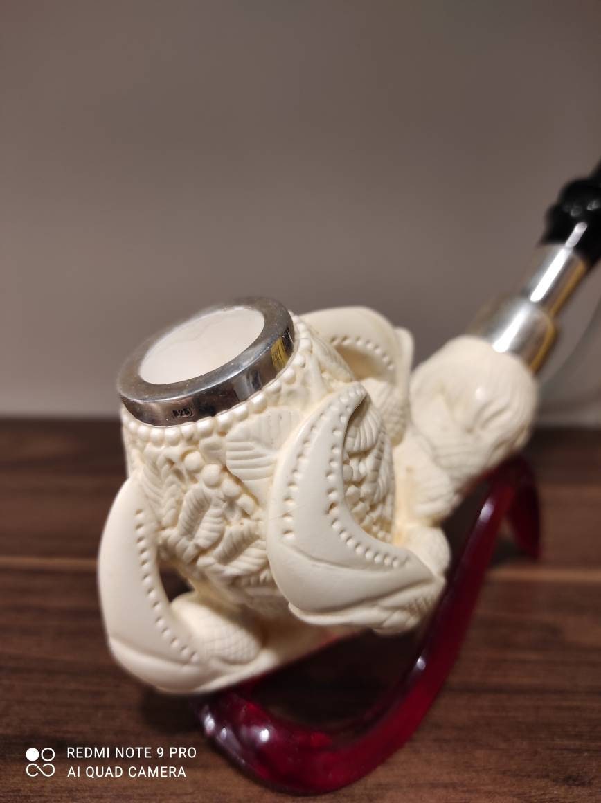 Meerschaum Claw Pipe