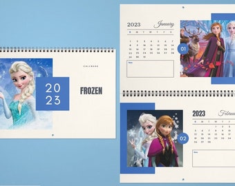 Frozen Elsa Calendar - Etsy