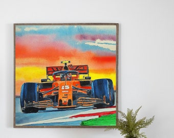 Gallery Wall Set Formula 1 Wall Art Game Room F1 Poster Digital, F1 ...