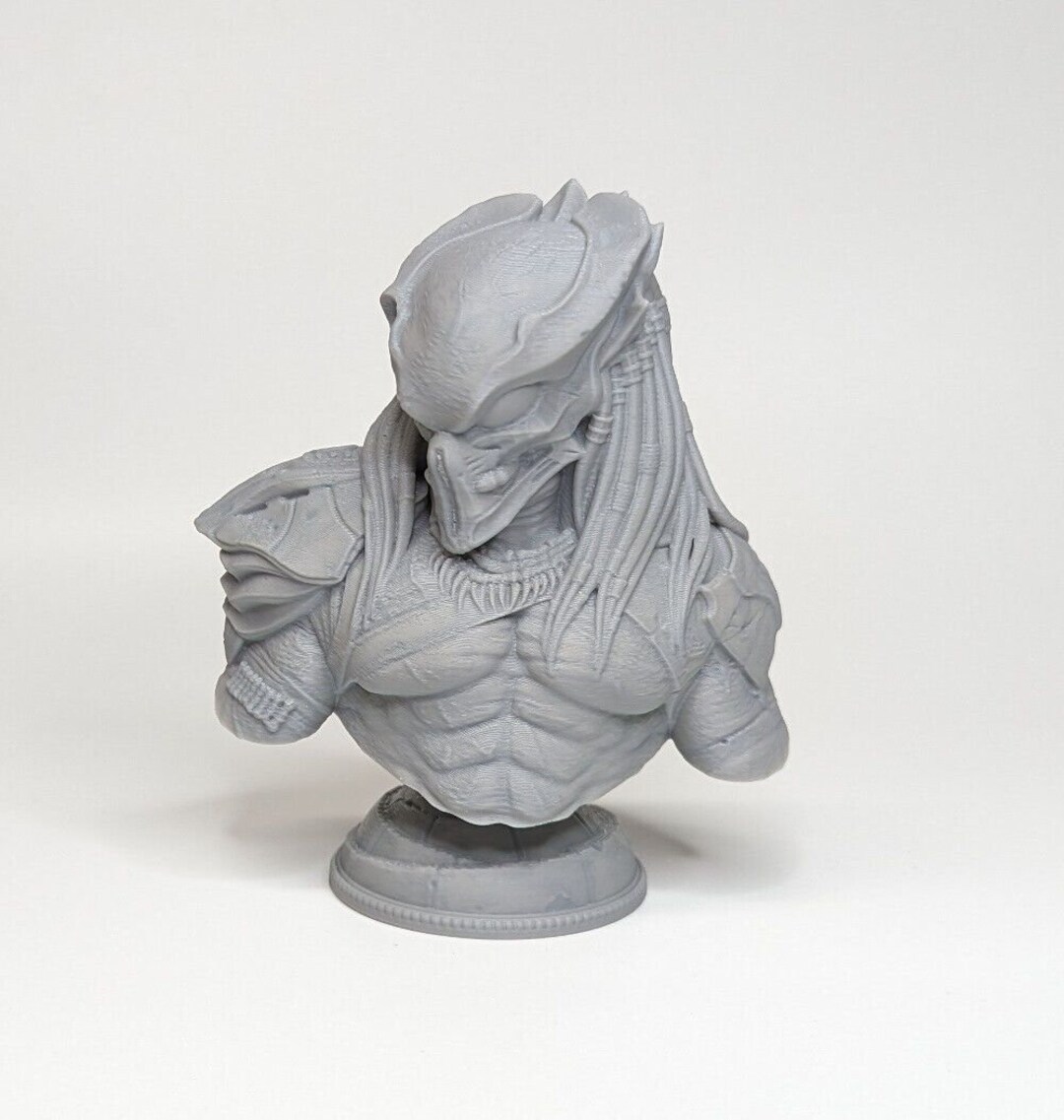 The Predator Bust Statue 3D Printed 5 Inches - Etsy
