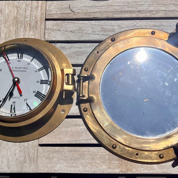 Porthole Mirror - Etsy