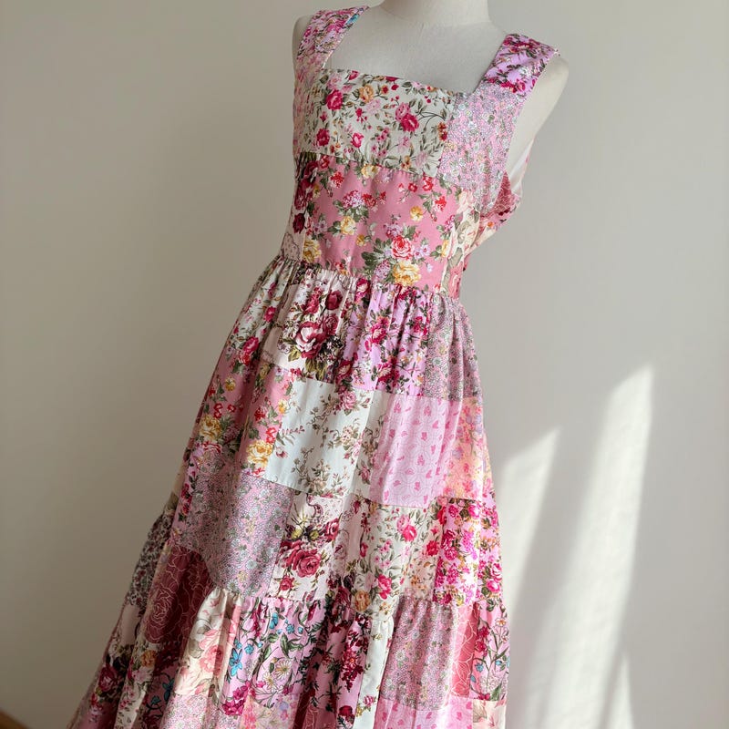 Patchwork Dress Pattern - Etsy