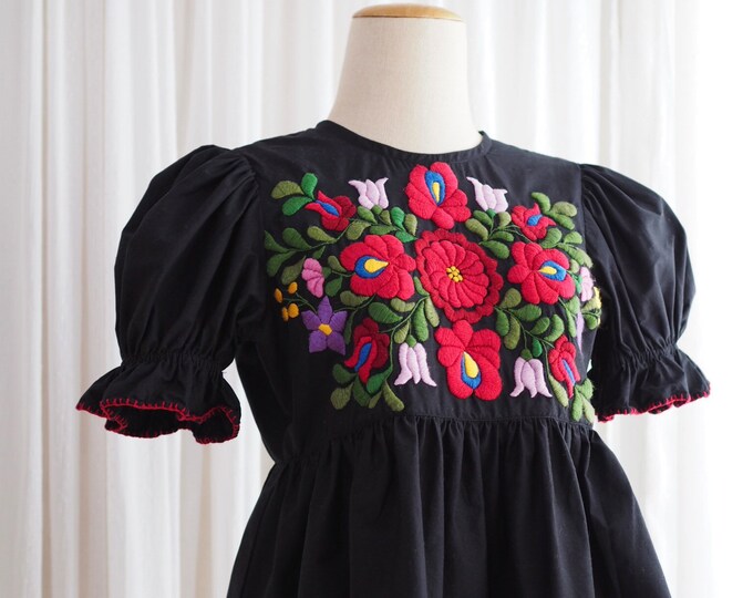 Hand Embroidered Matyo Hungarian Top for Women - Etsy