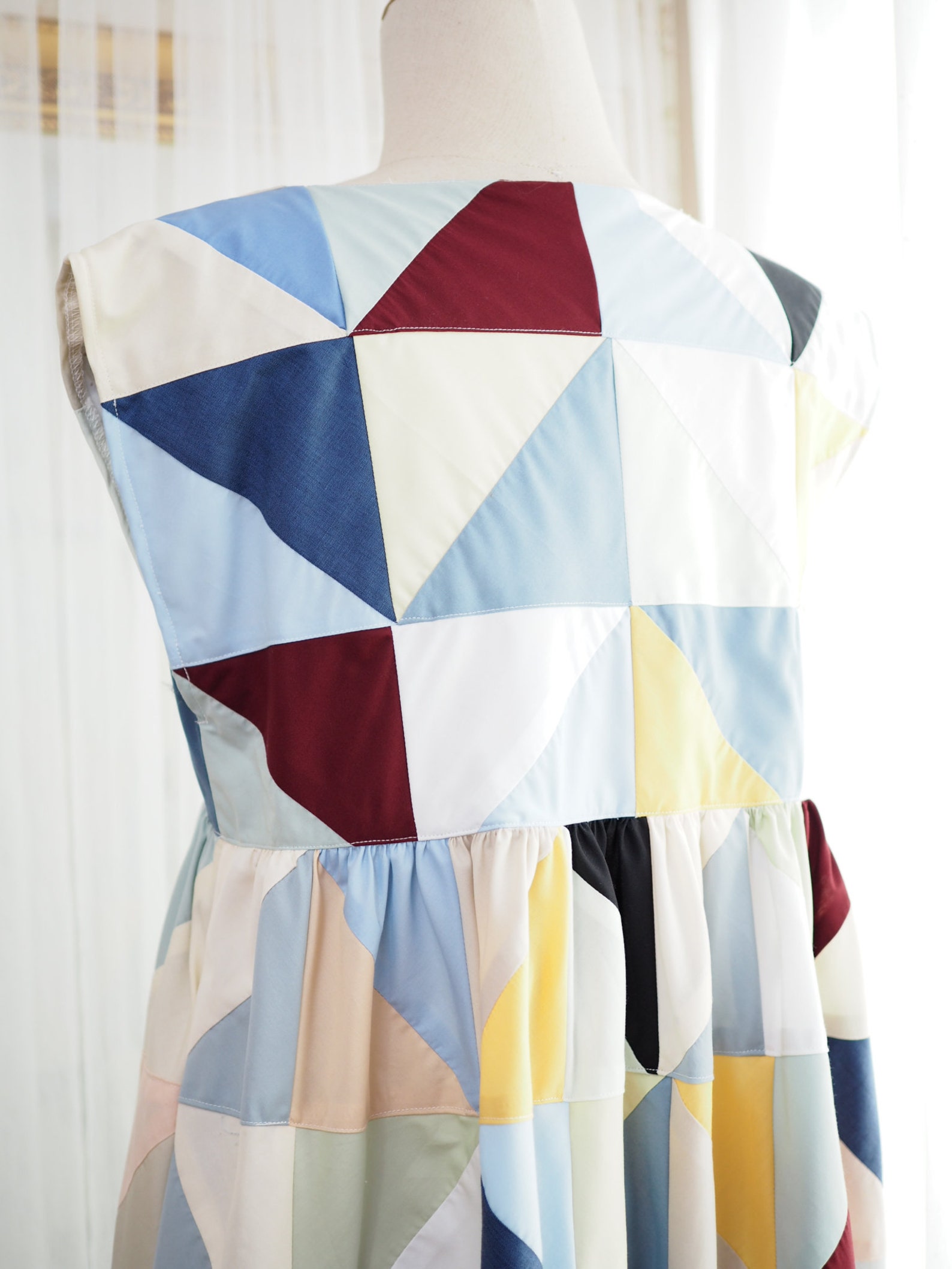 Patchwork Dress Unique Womens Clothing - Etsy