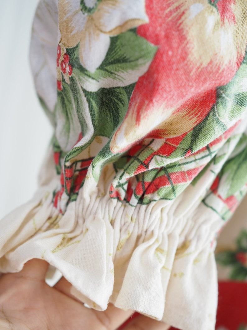 Tablecloth Dress /upcycled Fashion /vintage Fabric - Etsy