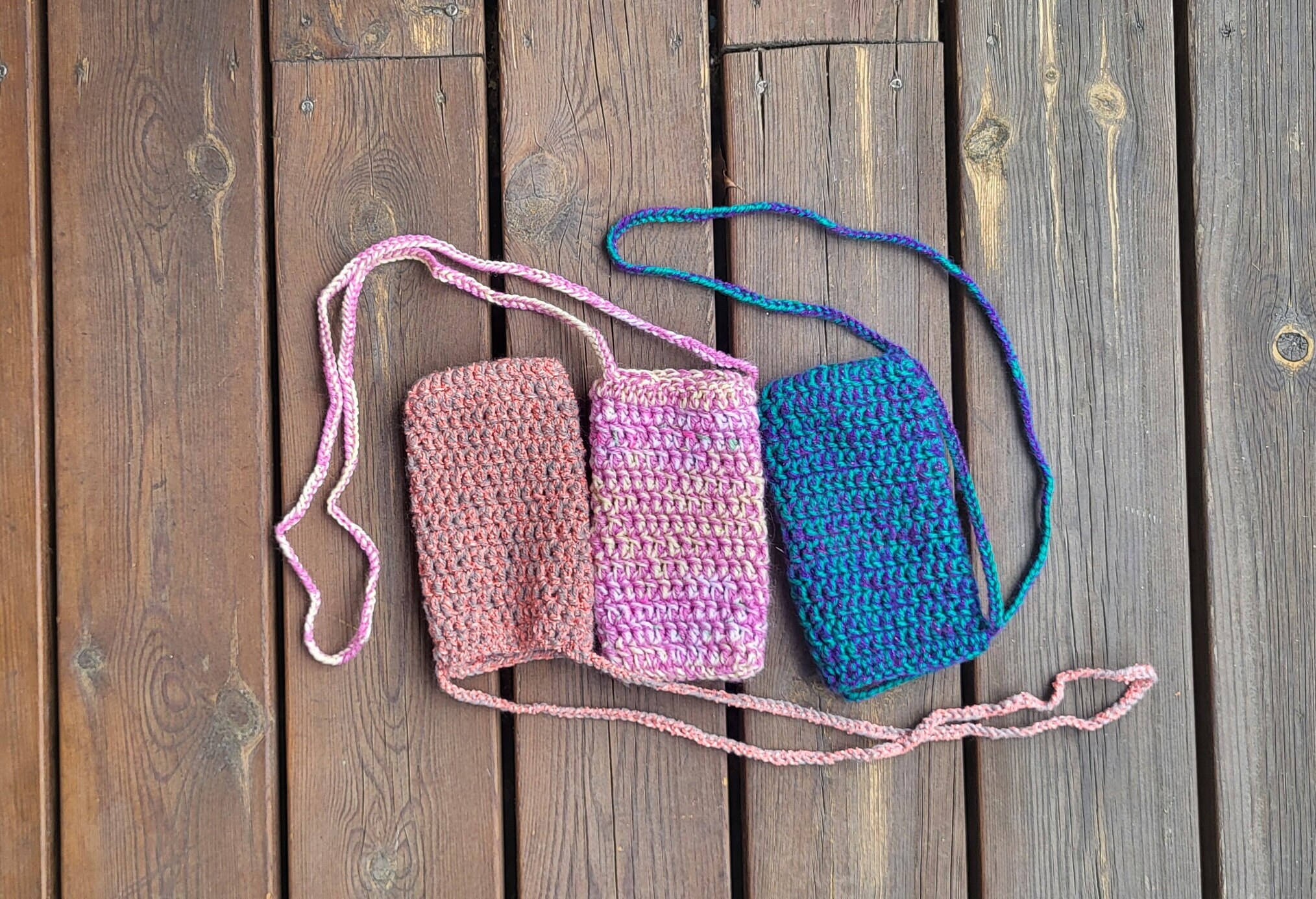 Tiny Pocket Crocheted Cellphone Edition - Phone Sock Phone Bag - Etsy