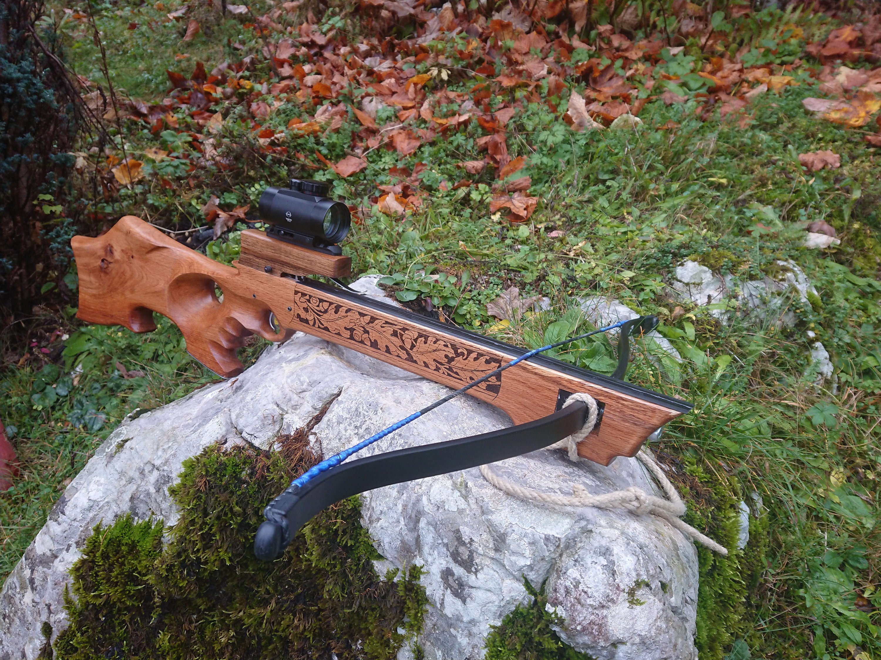 Crossbow Full Wood/ Oak for Practice/hunting/display - Etsy