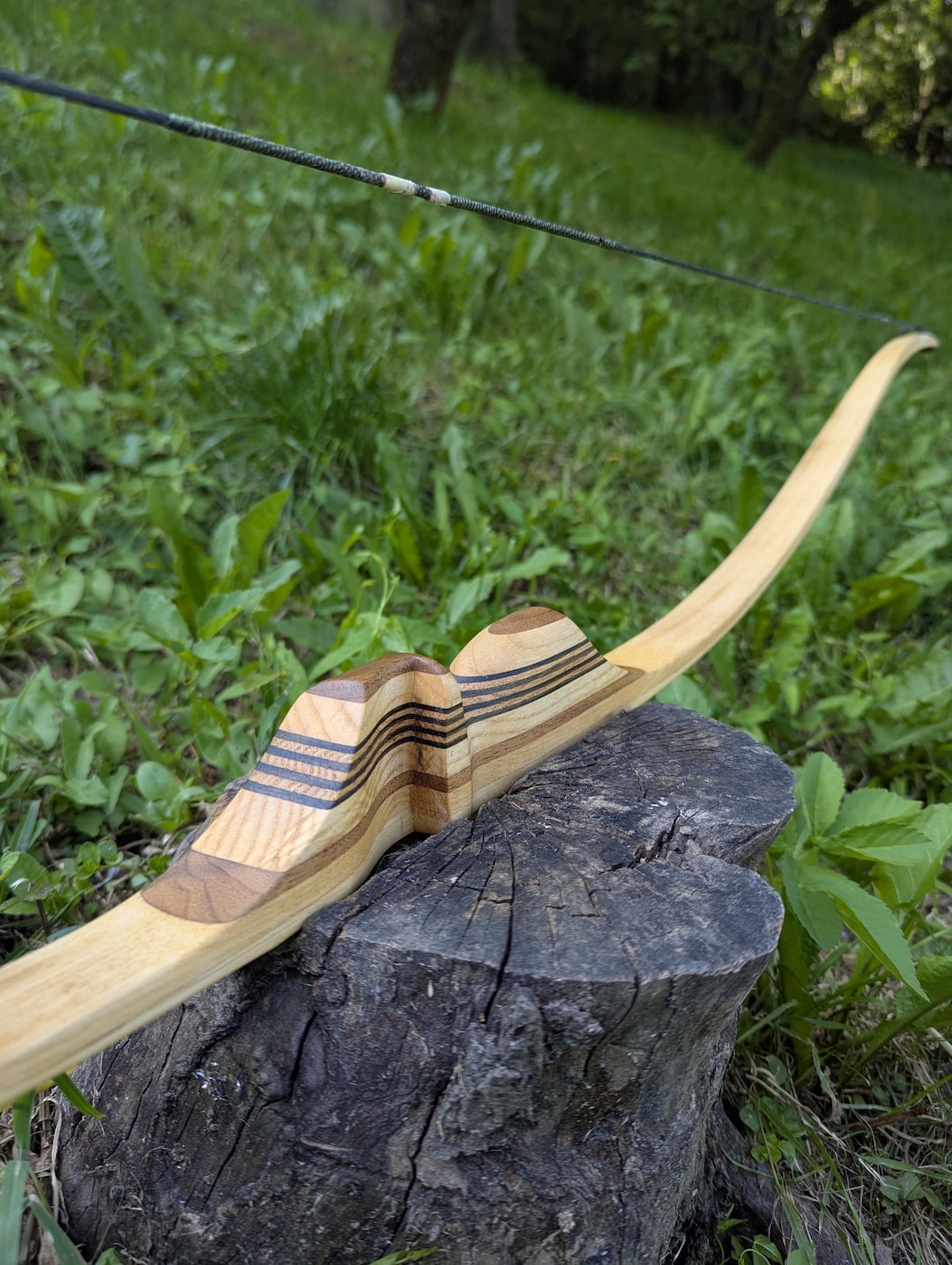Traditional Recurve Bow 63" - Bamboo Backing - Etsy