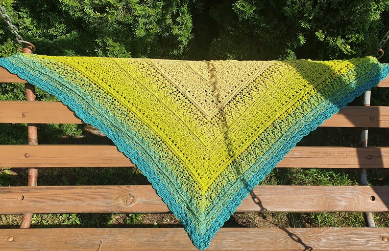 HYACINTH Crochet Shawl - Pdf Pattern (charts/diagram) - Etsy