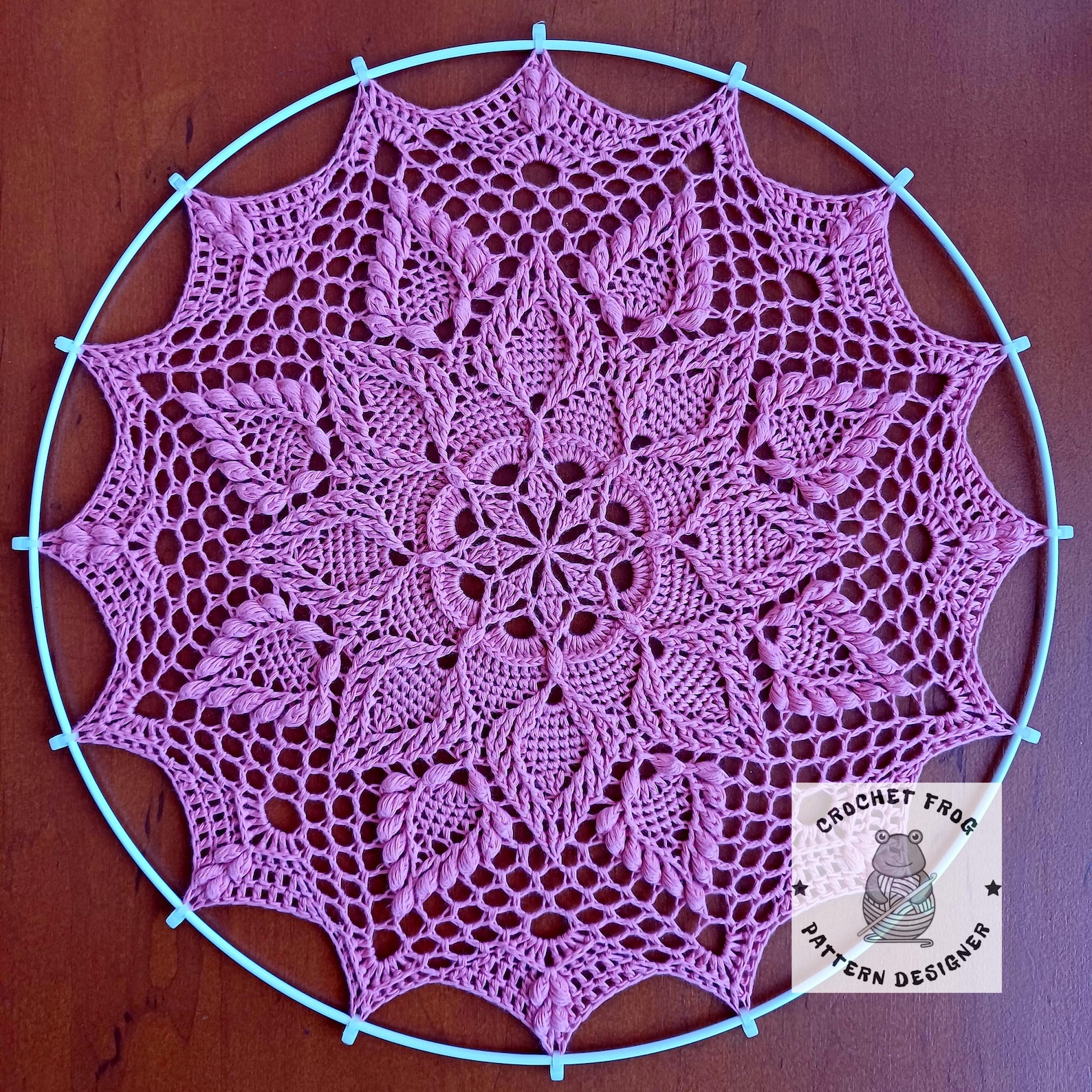 NYMPHA Crochet Mandala - Pdf Pattern (only Charts/diagram) - Etsy