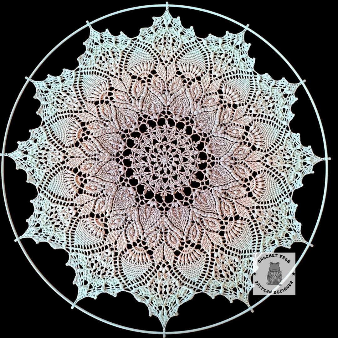 HANAMI Crochet Mandala - Pdf Pattern (ONLY Charts/diagram) - Etsy