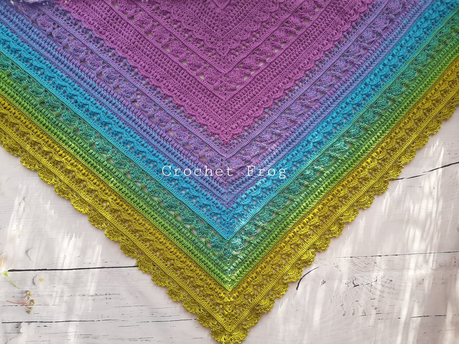 HYPNOSIS Crochet Shawl - PDF Pattern (charts/diagram) - Etsy