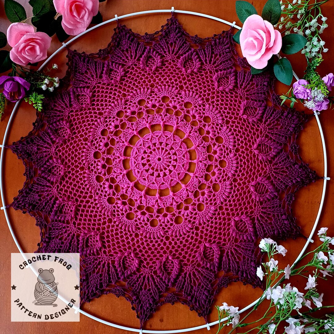 CIAMBELLA Crochet Mandala - Pdf Pattern (only Charts/diagram) - Etsy