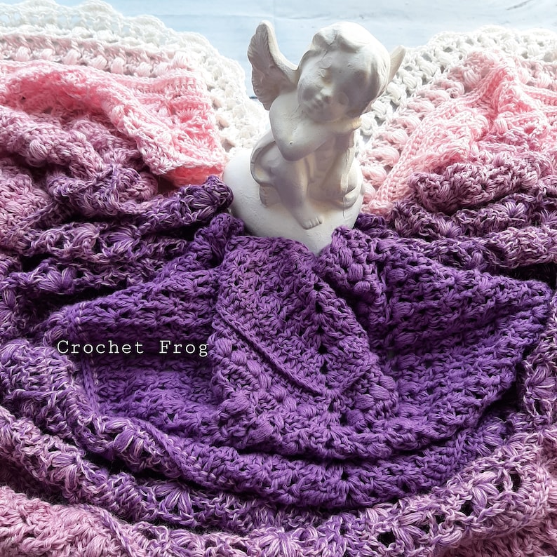 MILAGROS Crochet Shawl - PDF Pattern (charts/diagram) - Etsy