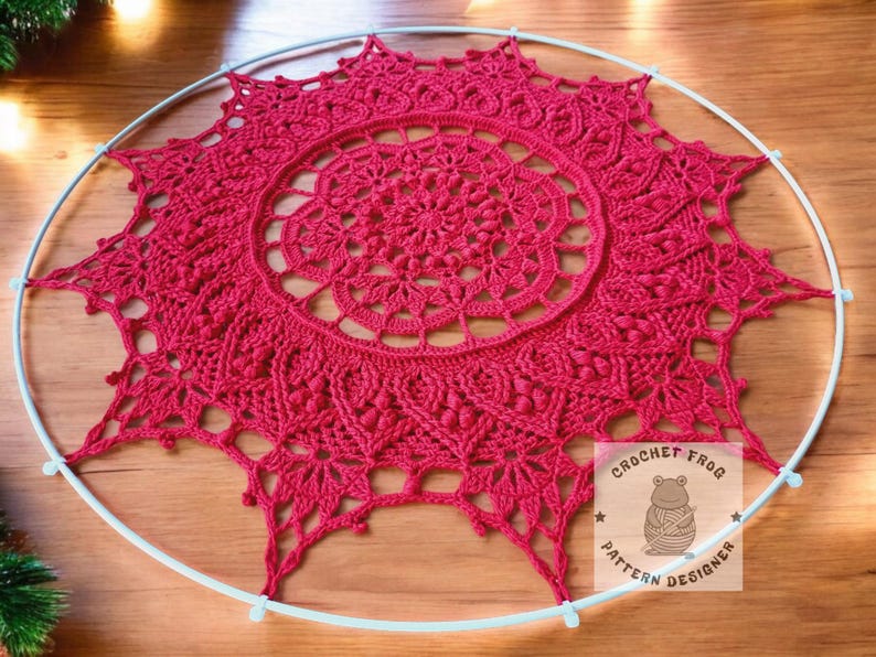 CAPODANNO Crochet Mandala - Pdf Pattern (only Charts/diagram) - Etsy
