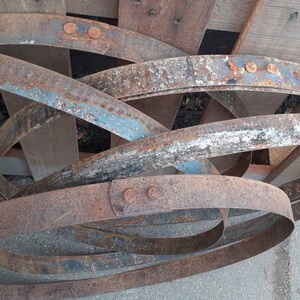 UK 5x, 10x Whisky Hoop, Whiskey Barrel Metal Ring for Making Garden ...