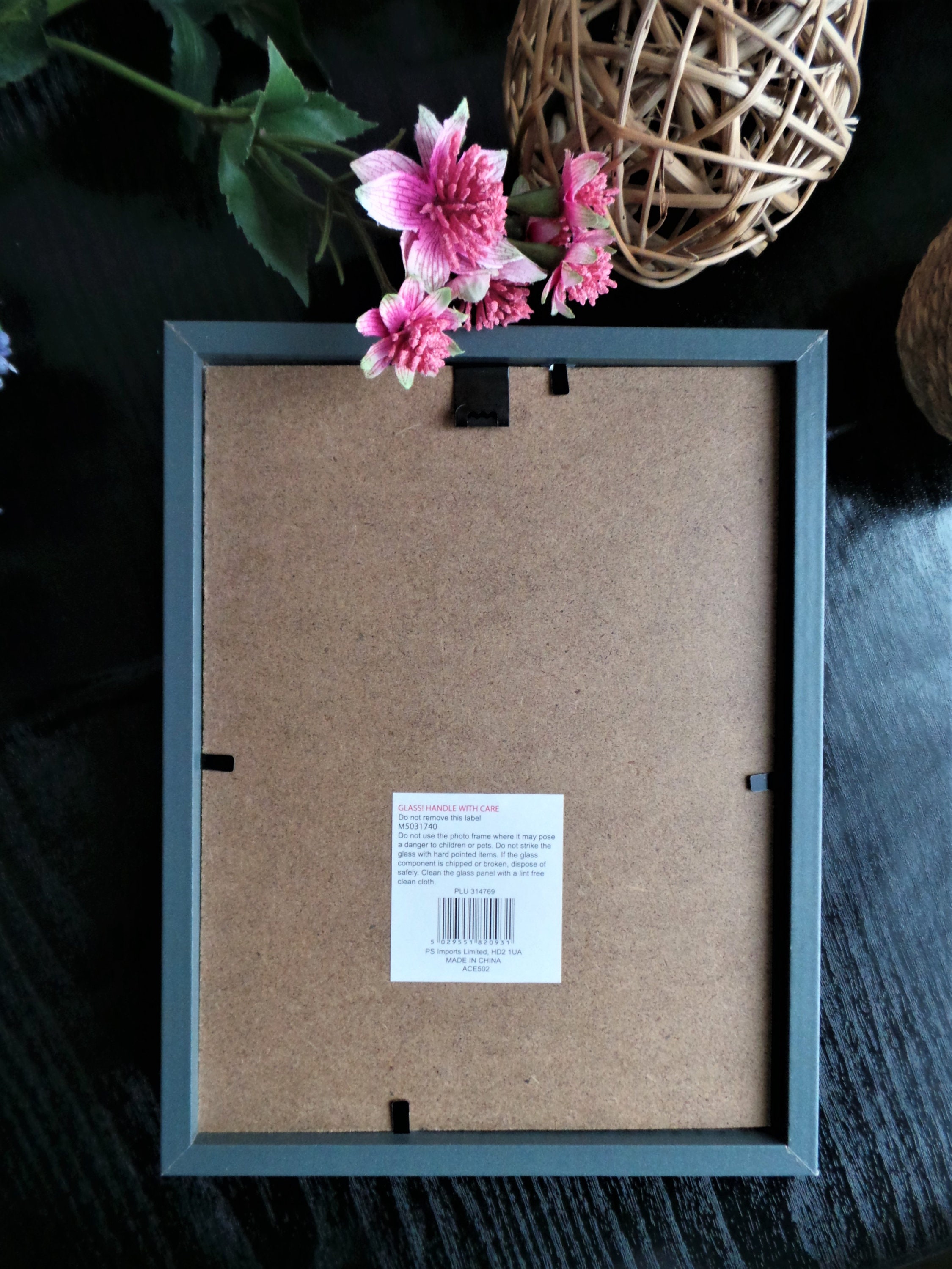 Picture Frame Sand & Shells Framed Picture Grey - Etsy