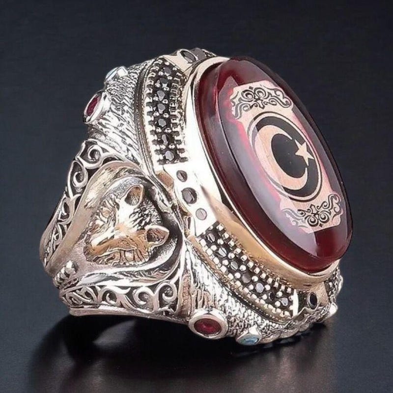 Turkish Rings for Men - Etsy