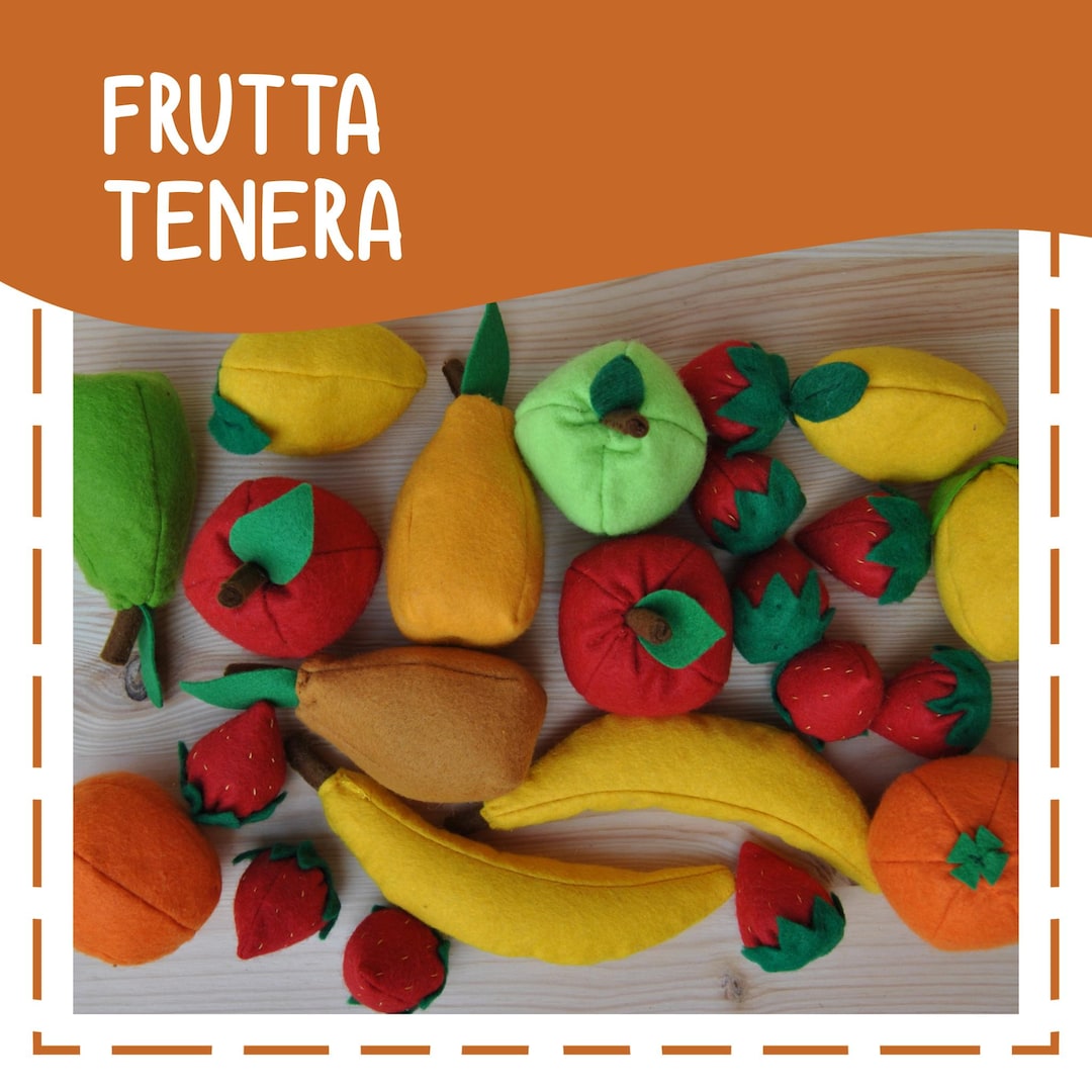 TENDER FRUIT Pretend Play in Felt - Etsy
