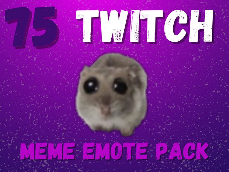 75 Meme Emotes Pack for Twitch, Youtube and Discord Funny Emotes Twitch ...