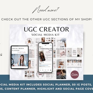 UGC Creator Brand Pitch Email Kit Templates for Canva - UGC Pitch ...