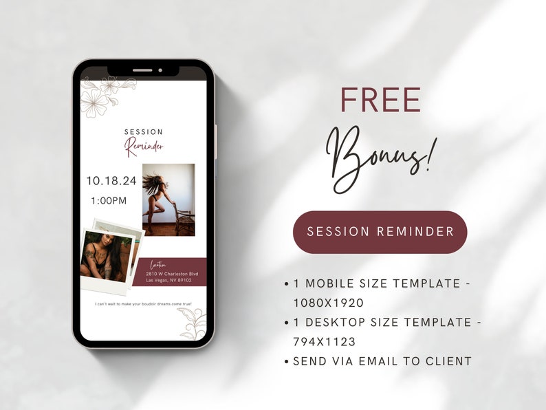 Boudoir Client Welcome Guide Canva Template - Session, Shoot ...