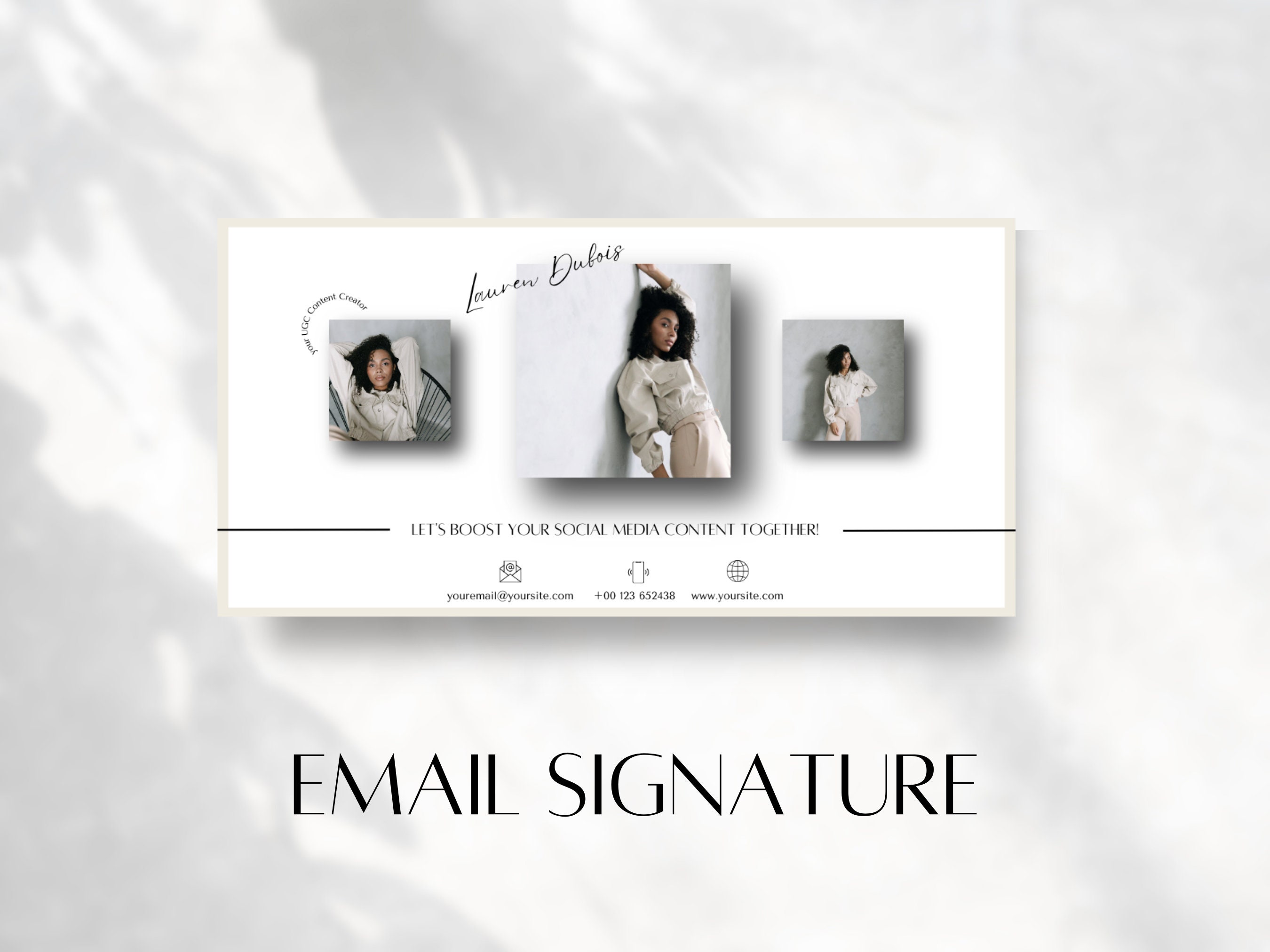 UGC Creator Brand Pitch Email Kit Templates for Canva - UGC Pitch ...