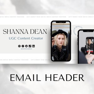 UGC Creator Brand Pitch Email Kit Templates for Canva - UGC Pitch ...