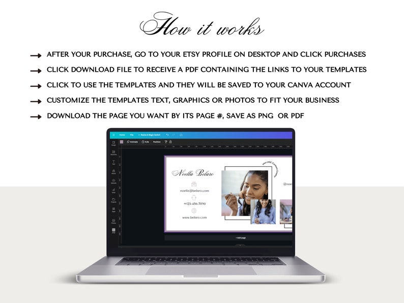 UGC Creator Brand Pitch Email Kit Templates for Canva - UGC Pitch ...