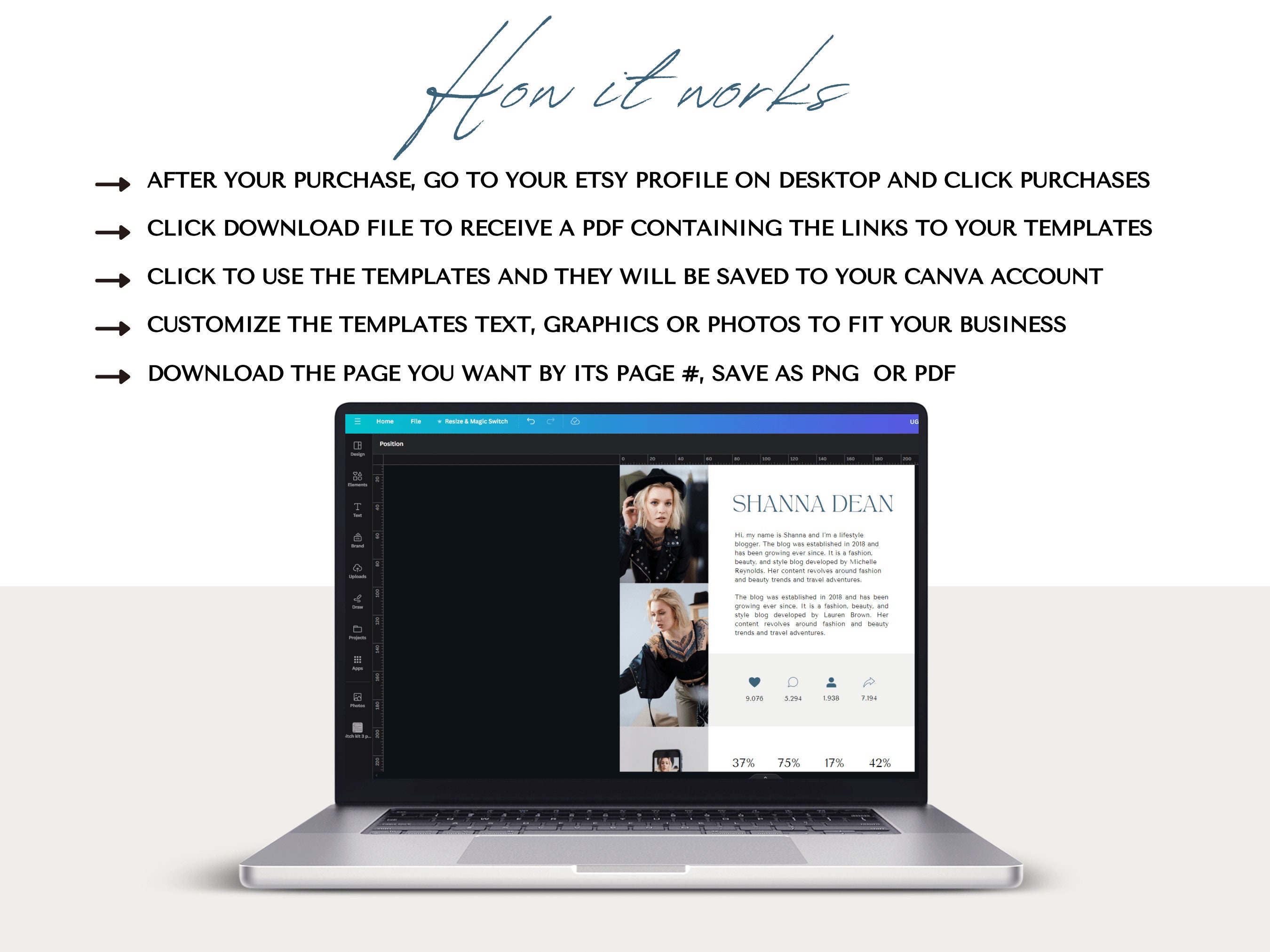 UGC Creator Brand Pitch Email Kit Templates for Canva - UGC Pitch ...