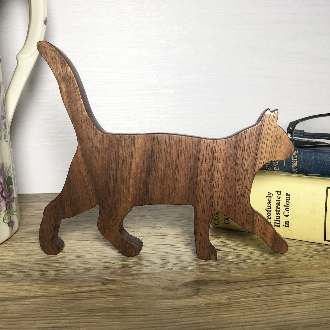 Walking Walnut Cat - Etsy