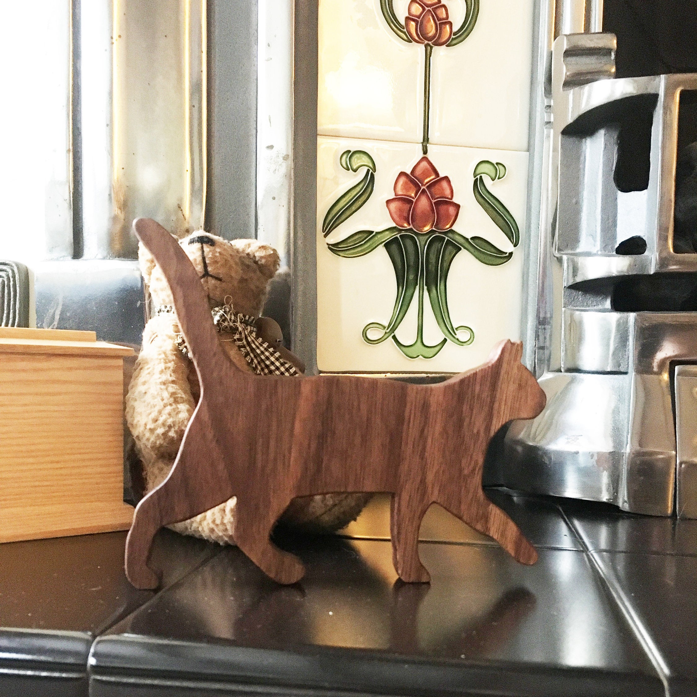 Walking Walnut Cat - Etsy