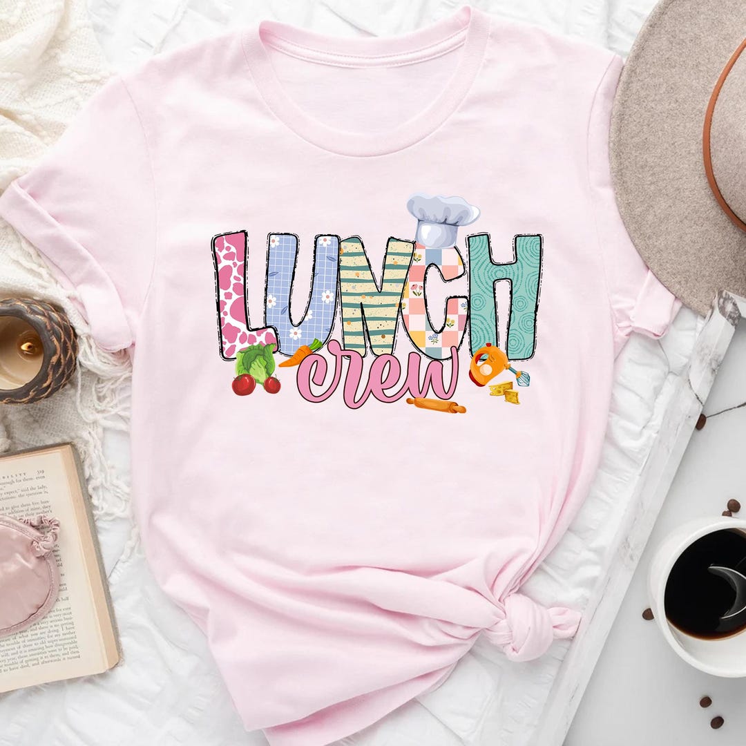 Lunch Crew Shirt, Funny Lunch Lady Matching Shirts, Lunch Squad Shirt ...