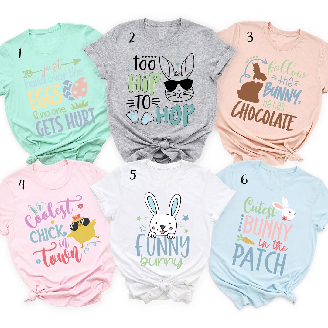 Funny Easter Day Shirt, Easter Shirt for Group, Easter Squad Shirt ...