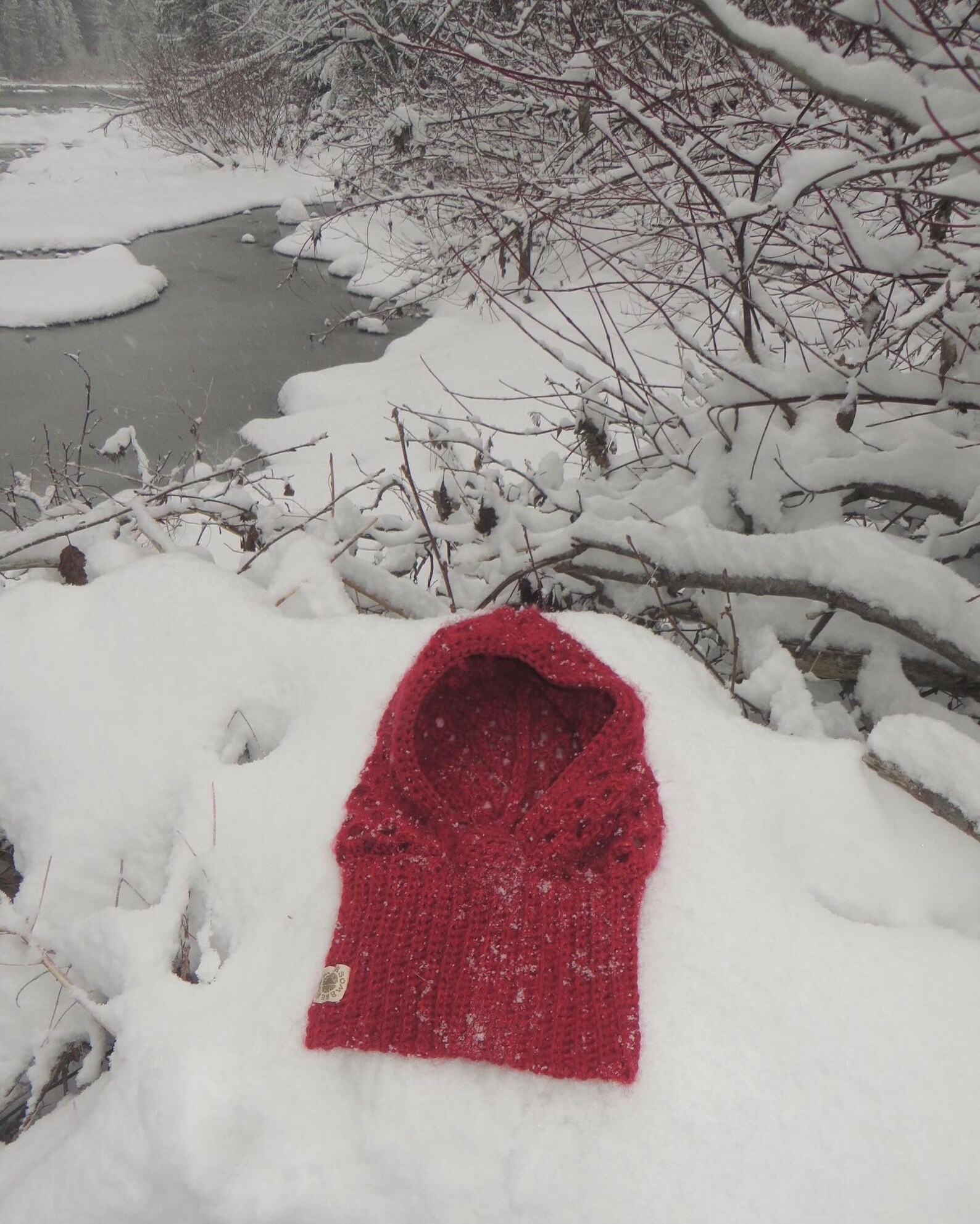 Merino Wool Mohair Balaclava Pattern – Winter Hood Neck Warmer, Soft ...