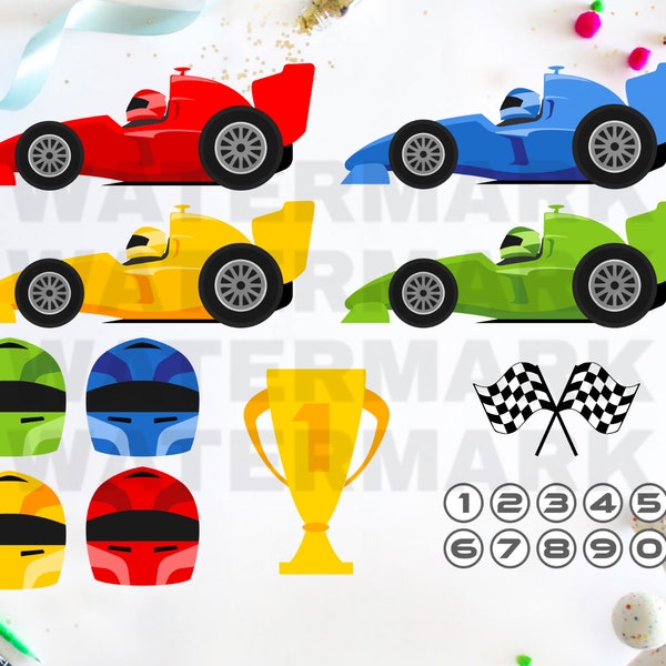Cars Clipart - Etsy