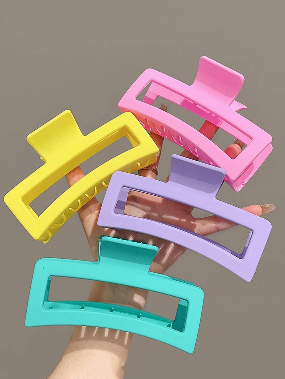 Bright Claw Clip - Etsy UK